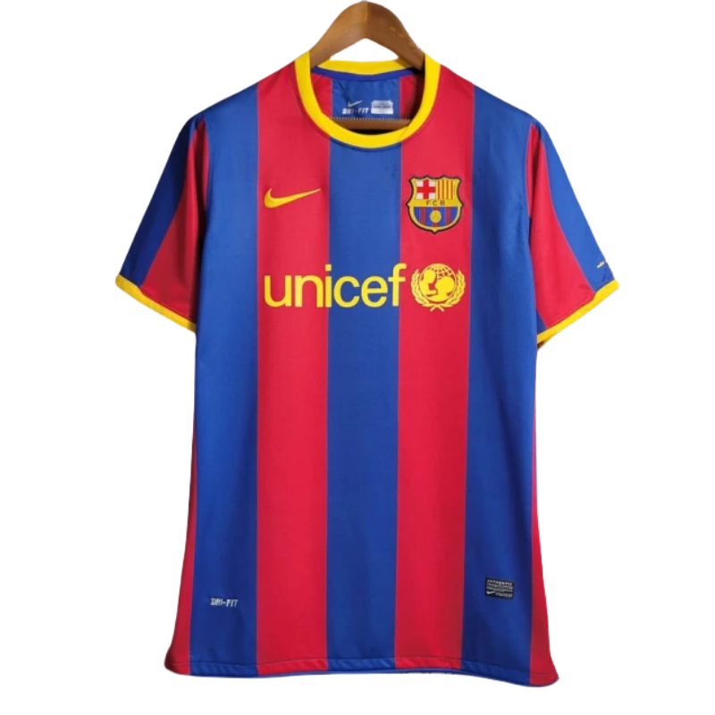 10-11 Retro Barcelona Messi Home Football Shirt – kitshirt.io